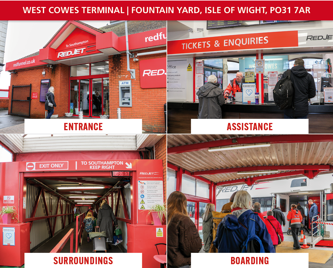 Accessibility & Sensory Guide | Red Funnel Ferries