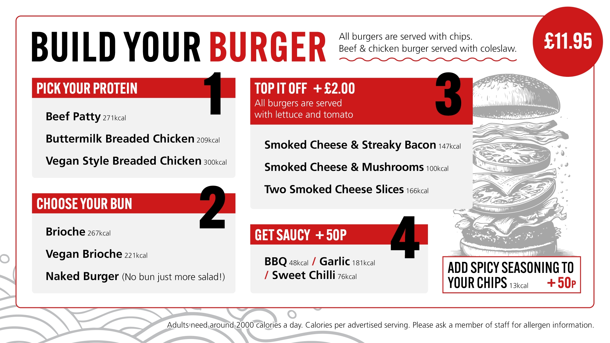 Onboard Menus | Red Funnel Ferries